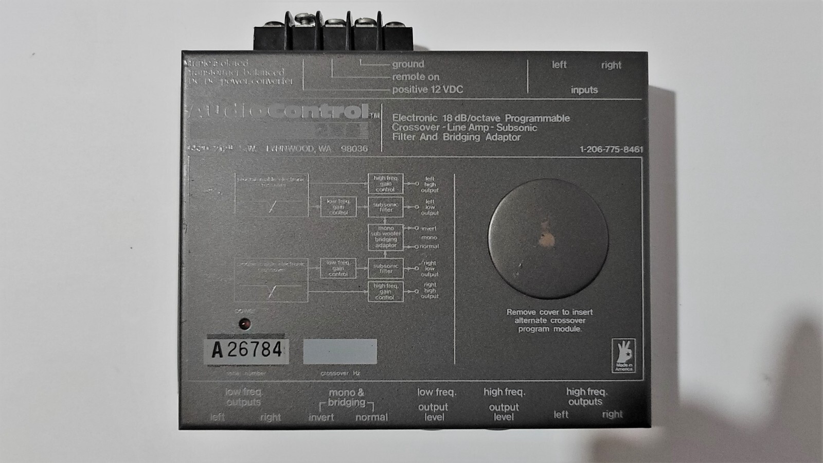 Vintage Audiocontrol 2XS Programmable Crossover Line Amp Car Audio M/I ...