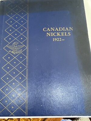 Canadian Nickel Whitman Book Collection | eBay