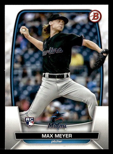 2023 Bowman #36 Max Meyer Rookie Card Miami Marlins | eBay