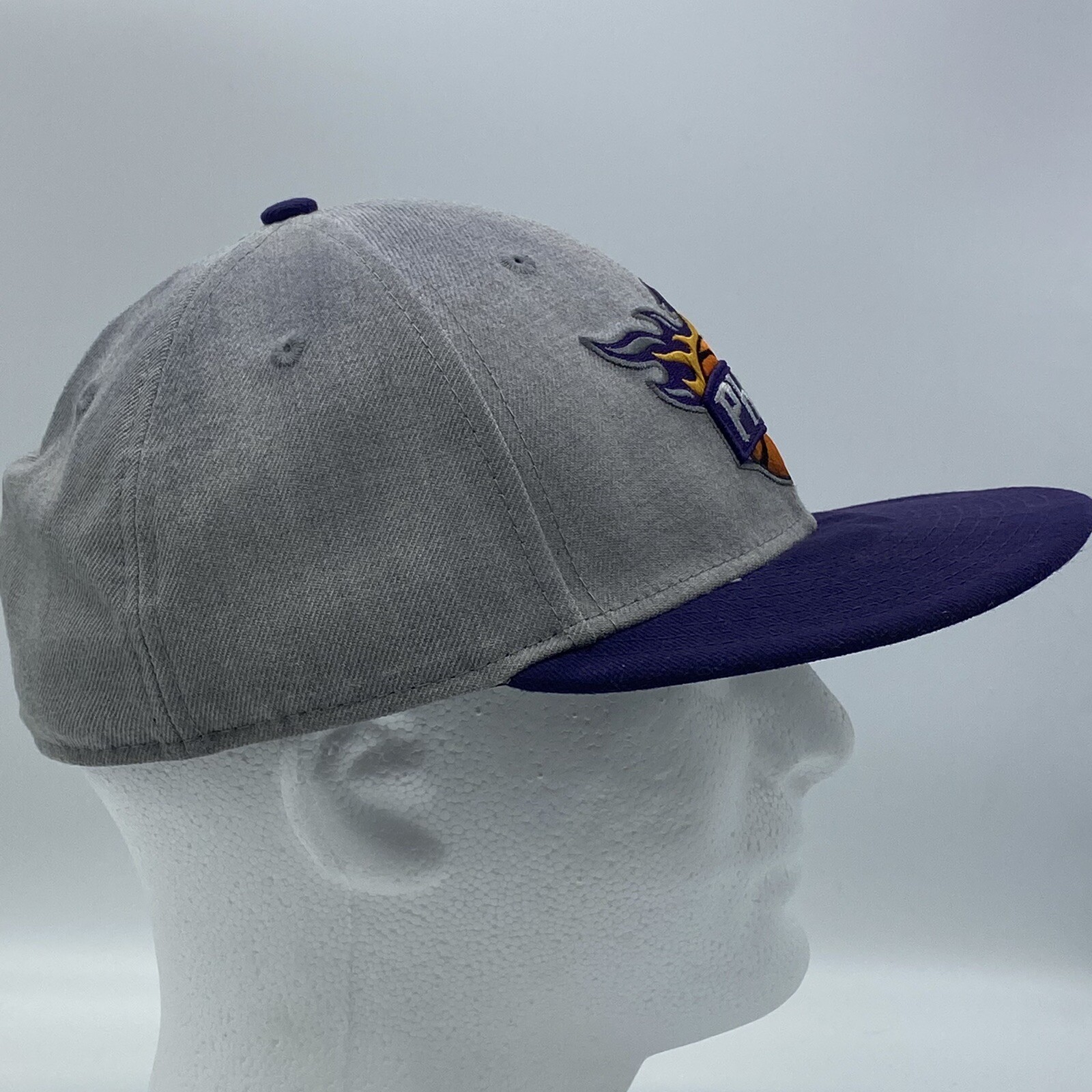 New Era Phoenix Suns LC 59Fifty Fitted Hat NBA Heathe… - Gem