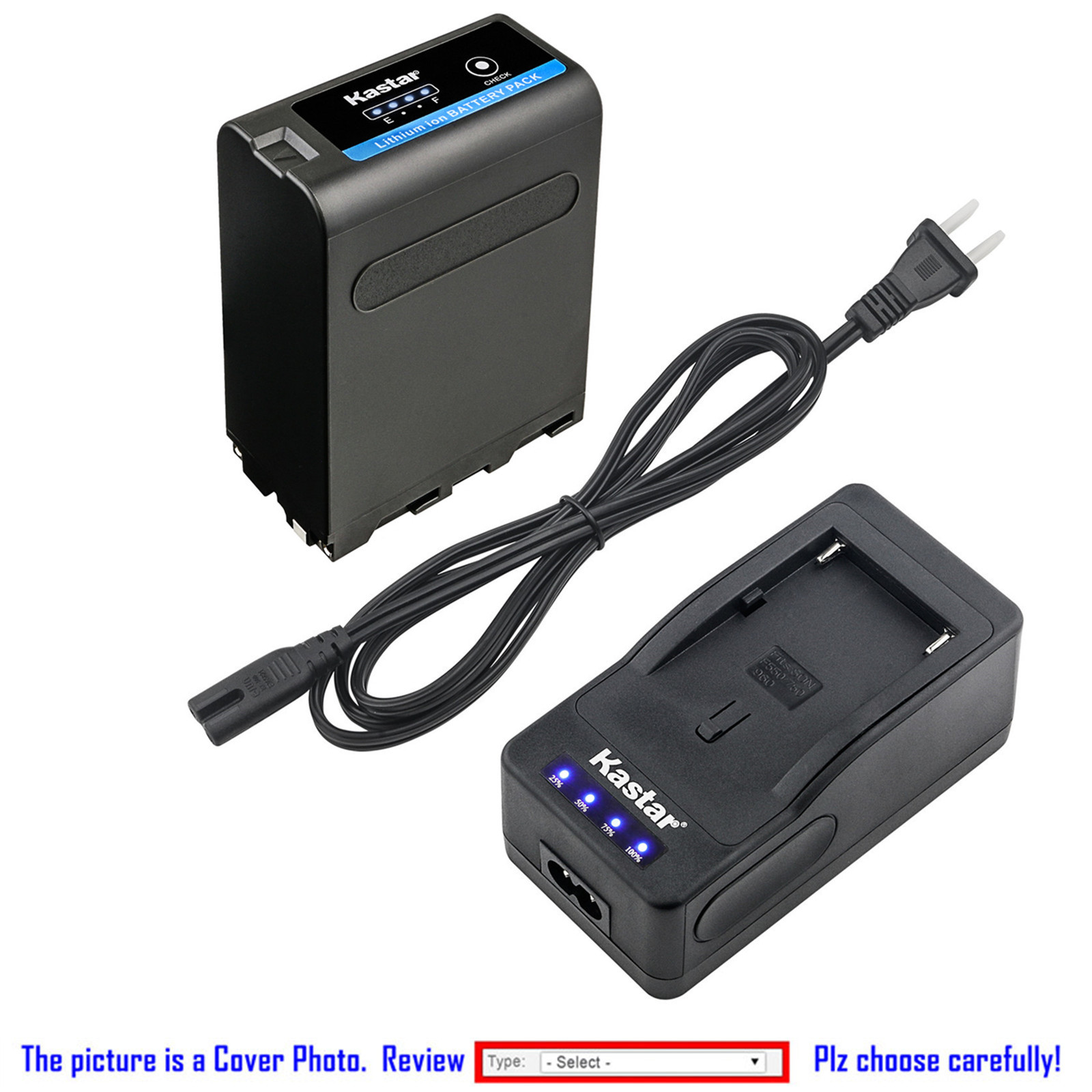 Kastar Battery Super Charger for Sony NP-F990PRO CCD-TRV80 CCD-TRV81 ...