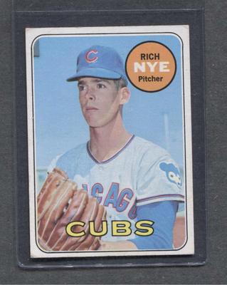 1969 Topps #88 Rich Nye (Cubs) Ex A1 | eBay