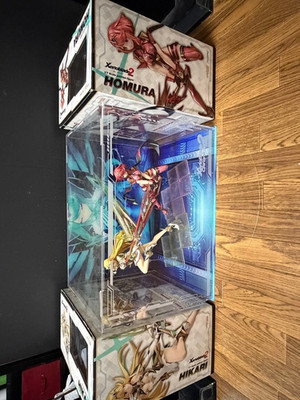 Xenoblade Chronicles 2 Hikari & Pyra & Custom Figure Case Set Opened ...
