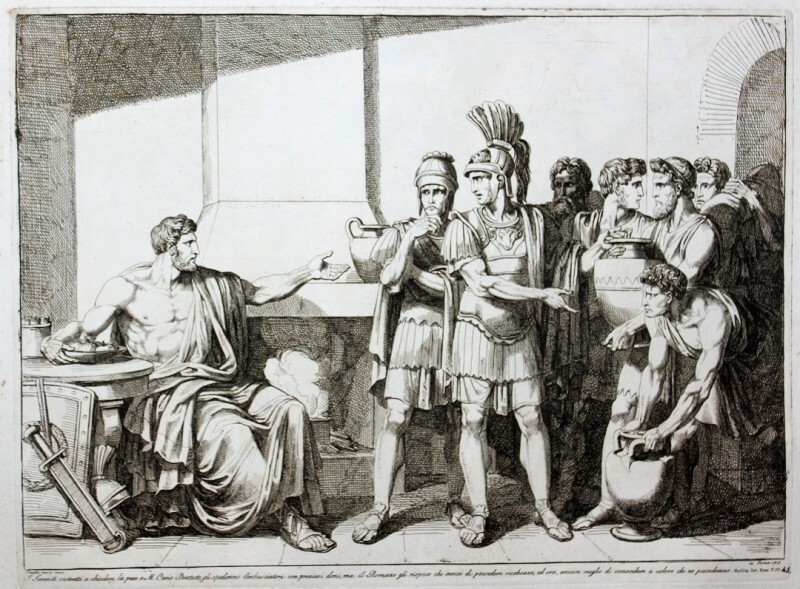 Manius Curius Dentatus Rome Konsul Samniten Gold Peace Centurion ...