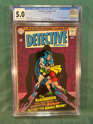 Detective Comics Batman #345 1965 1st appearance of The Blockbuster CGC ...