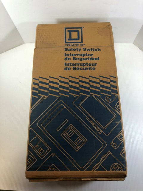 Square D D223nrb General Duty Safety Switch 100 Amp 240 Vac 2 Pole for ...