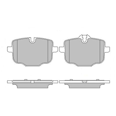 Brake Pads Set For BMW 5 Series F10 530i Rear Motaquip 34212284389 ...