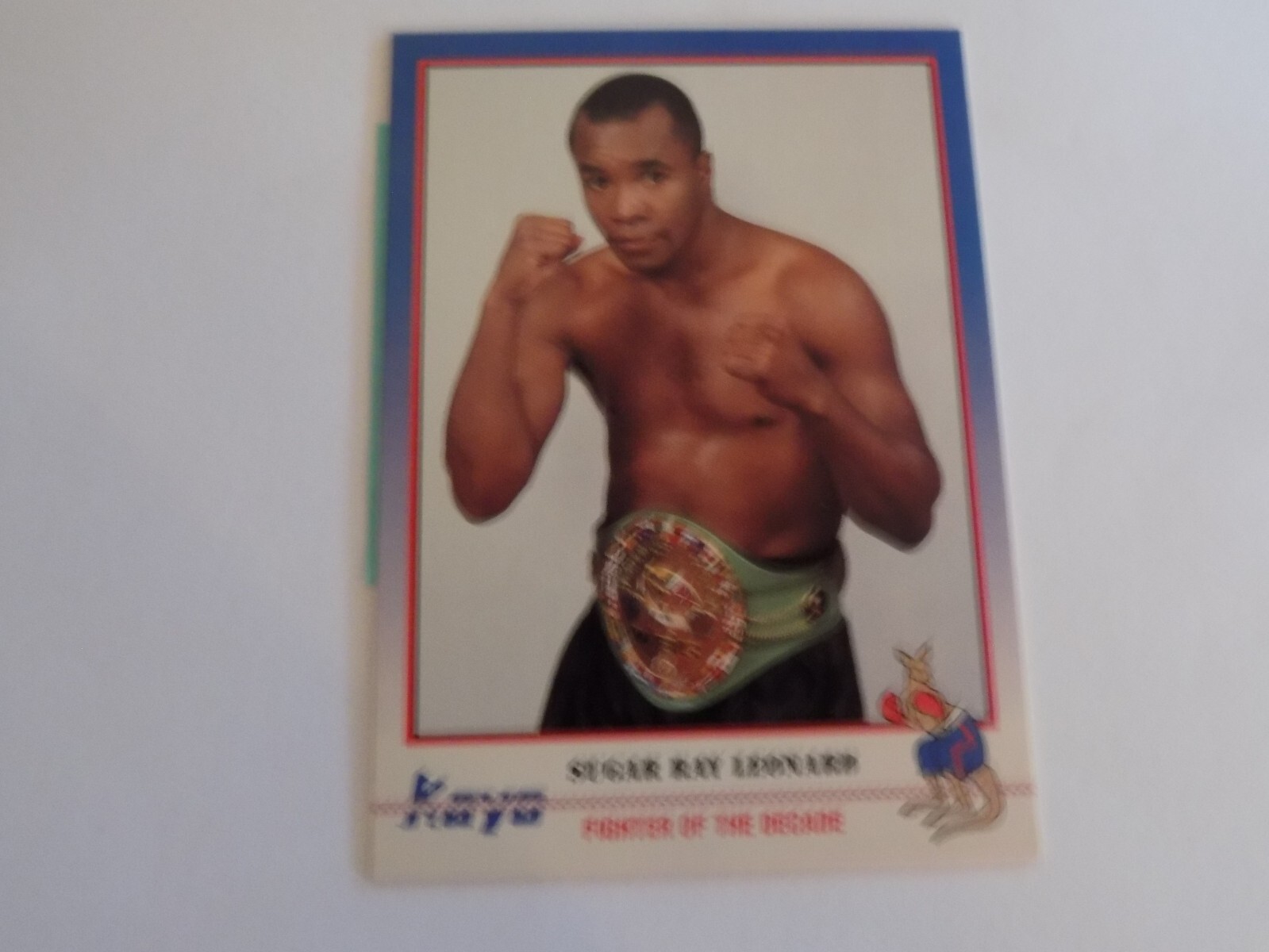 1991 Kayo Boxing Sugar Ray Leonard Fighter of the Decade Card #156 | eBay