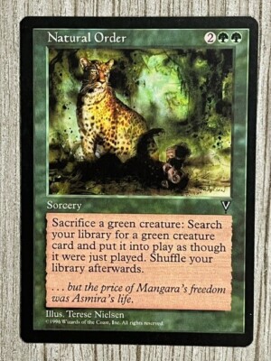 MTG Visions Natural Order Rare Green Sorcery Mint!! | eBay