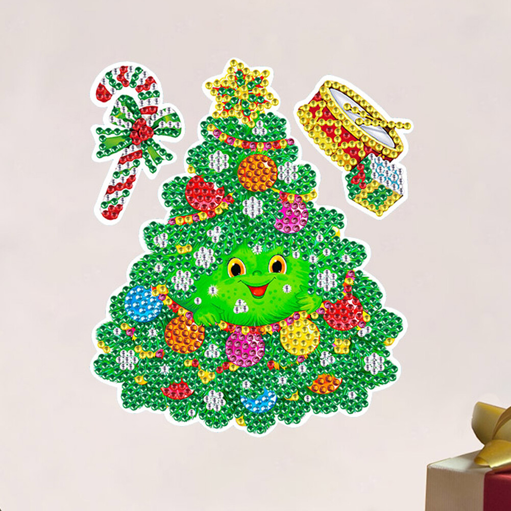 DIY Diamonds Mosaic Sticker Cute 5D Christmas Kits Children Gifts ...