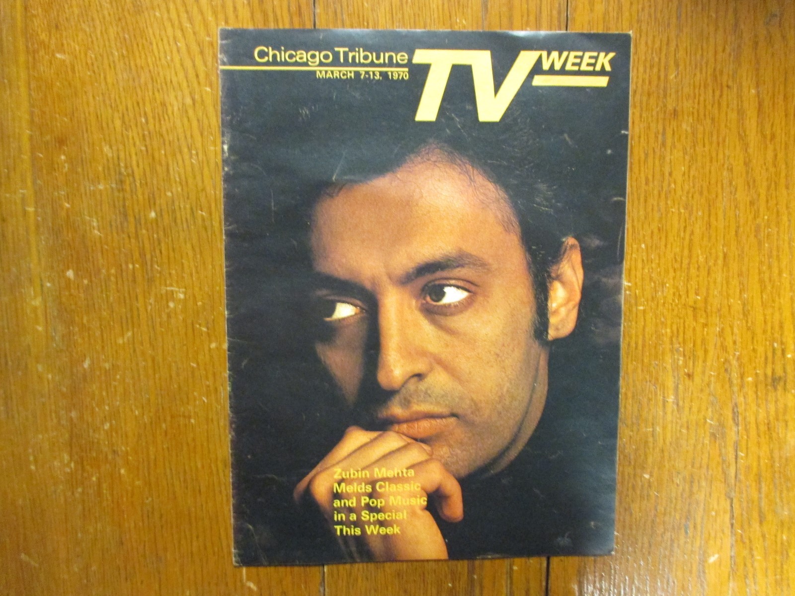 March 7, 1970 Chicago Tribune TV Week Magazine(ZUBIN MEHTA/BETTY BEAIRD ...