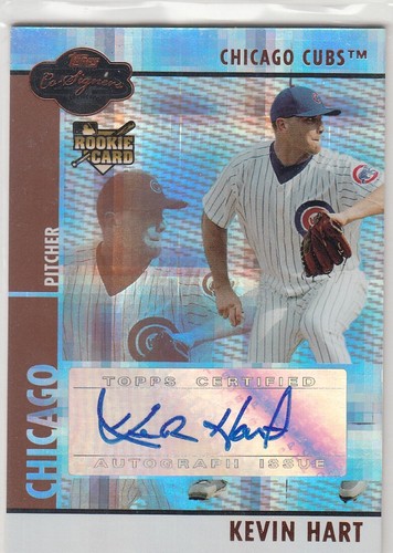 2008 Topps Co-Signers Autograph Hyper Plaid Bronze /75 KEVIN HART RC ...