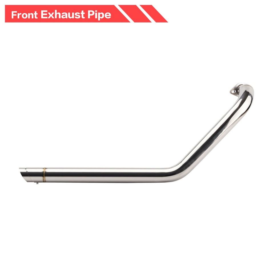 Shortshots Staggered Exhaust Pipe System For Kawasaki Vulcan 800 VN800 ...