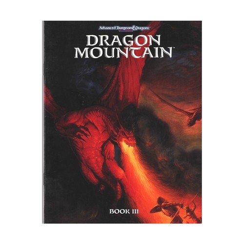 TSR AD&D 2nd Ed Dragon Mountain - Book III Only! VG | eBay