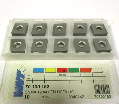 10 WNT Wendeplatten zum Drehen CNMA 120408 EN HCF3110 Neu H59787 | eBay.de