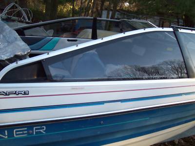 BAYLINER STARBOA SIDE CURVED SIDE WINDSHIELD OFF CAPRI | eBay