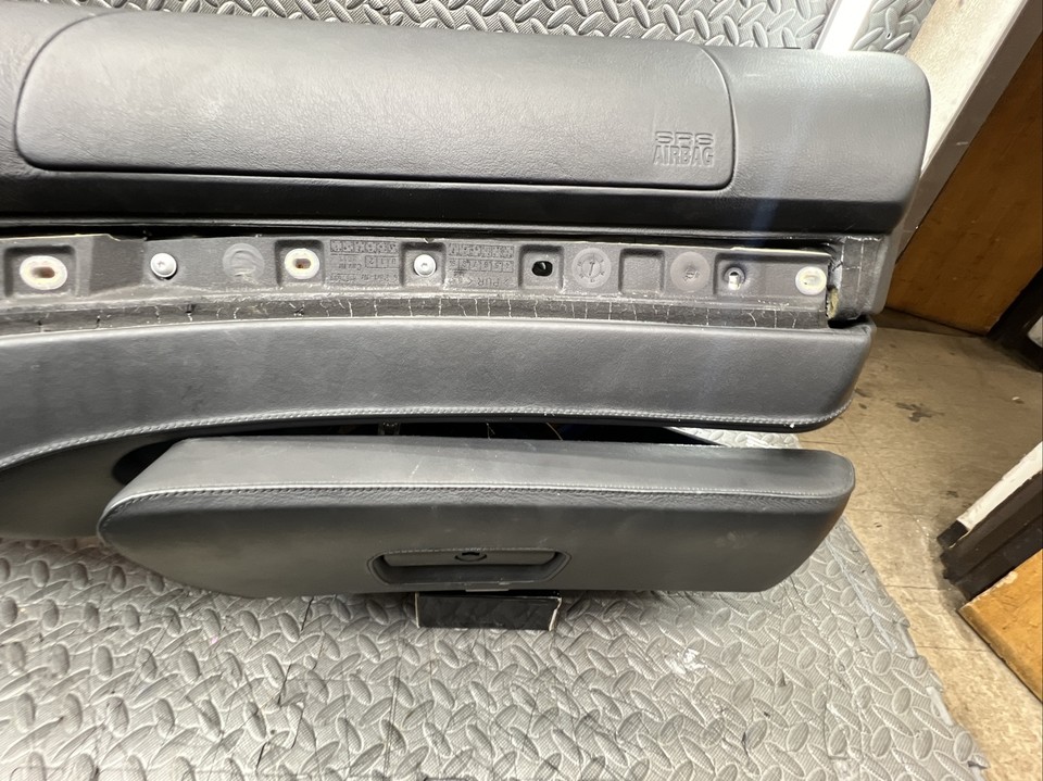 💥 OEM 2000-2003 BMW E39 M5 NAPA LEATHER WRAPPED DASH PANEL CENTER ...