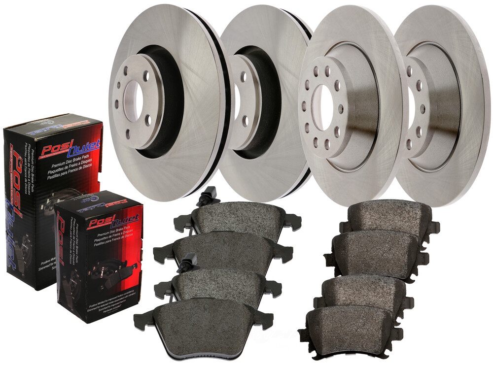 Disc Brake Upgrade Kit-OE Plus Pack - Front and Rear Centric 903.44004 ...