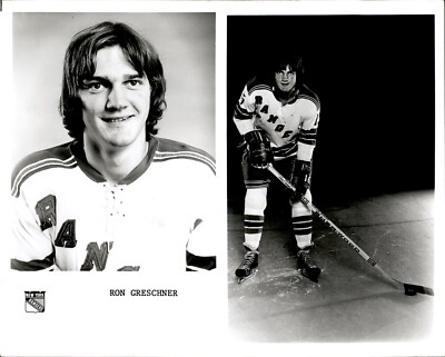 PF3 Original Photo RON GRESCHNER 1970s-80s NEW YORK RANGERS NHL HOCKEY ...