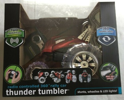Thunder Tumbler Remote Control Rally Car, Black Series. Red Color | eBay