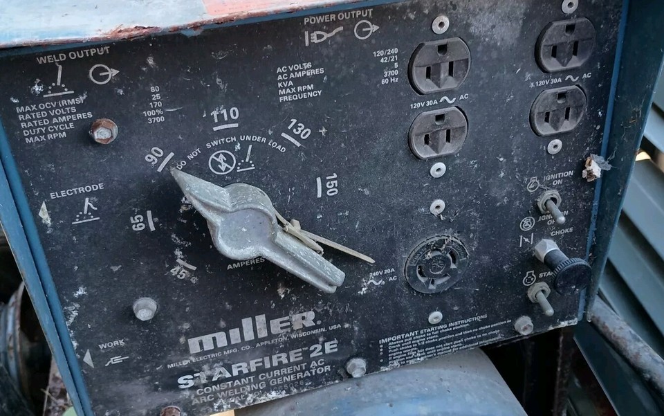 Miller Starfire 2E Welder Generator | eBay