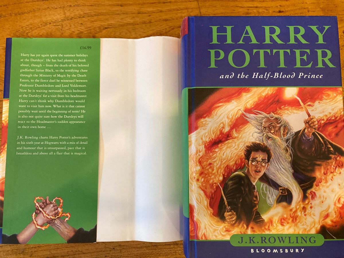 Harry Potter Half Blood Prince Book
