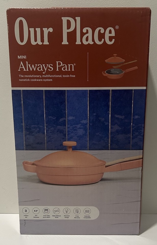 Brand New Our Place 8.5” Always Pan Color Spice Toxin-Free Nonstick Pan ...