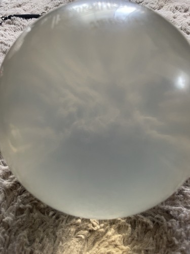 Rare Undrilled! Lanehawk Clear Invisible Spare Bowling Ball 14lbs | eBay