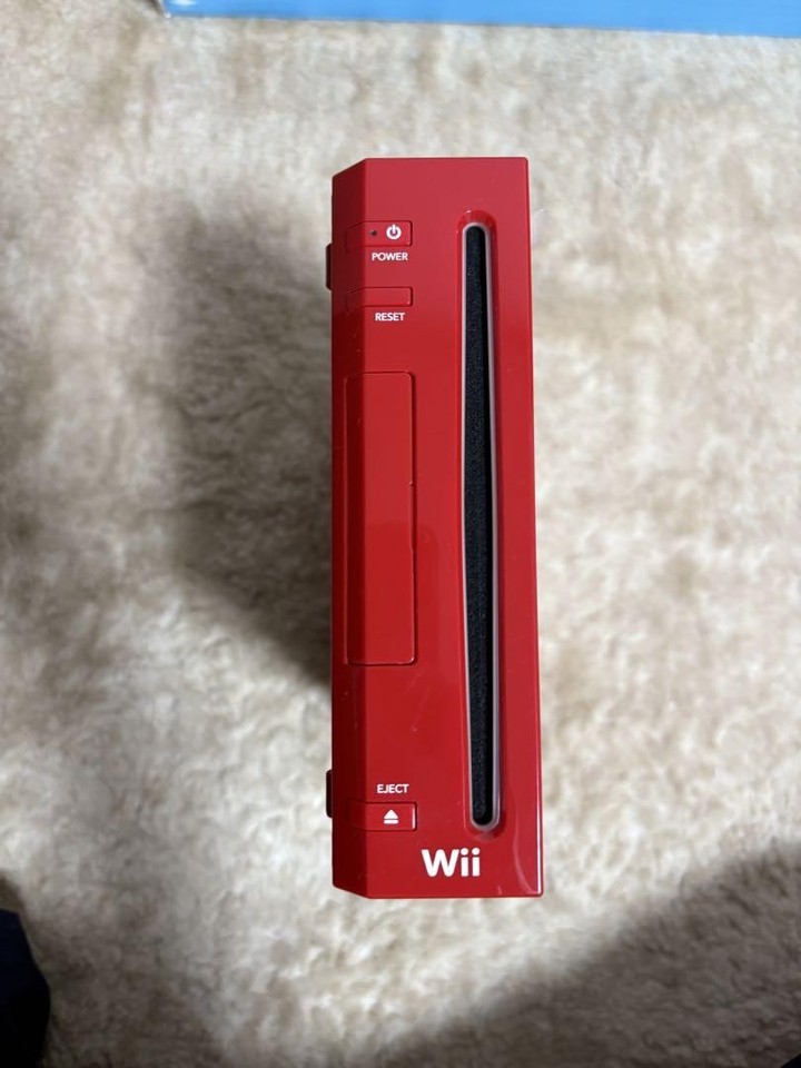 Nintendo Wii Red Console Super Mario Bros 25th Anniversary Limited ...
