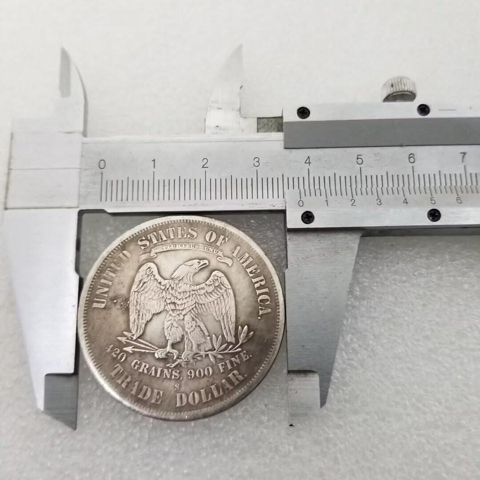 1791 Trade Dollar Coin Liberty American Liberty Coin United States of ...