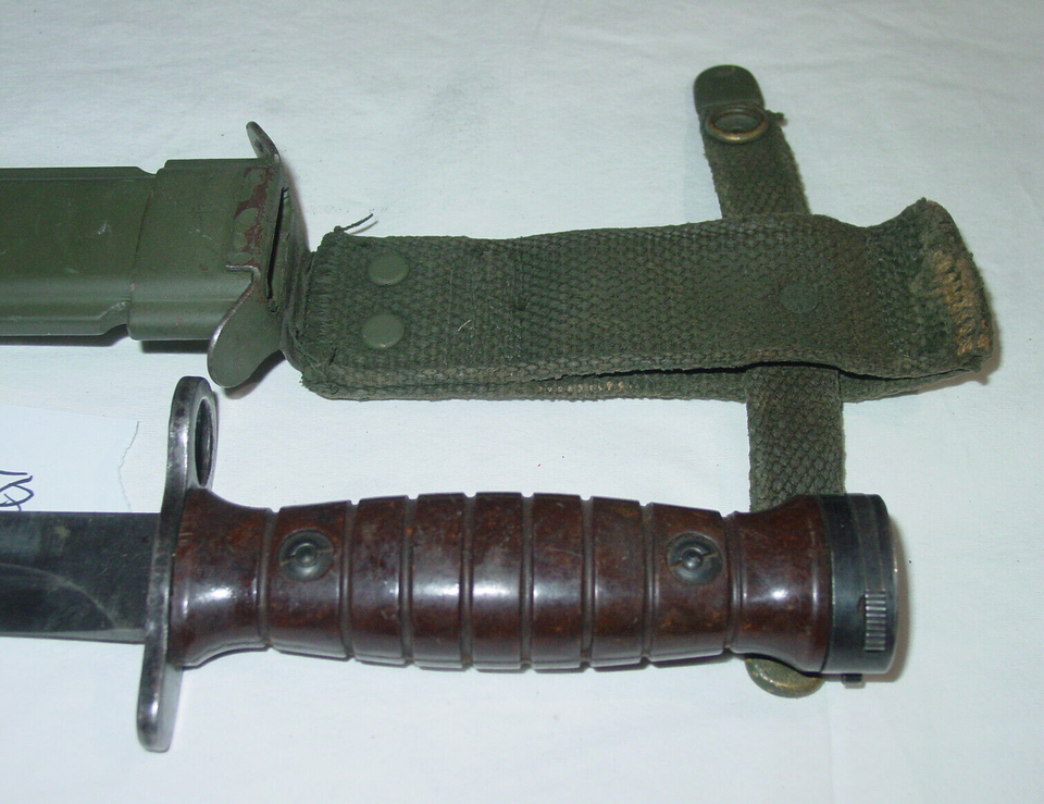 Original Military Surplus Bayonet & Scabbard Italian 1958 . | eBay