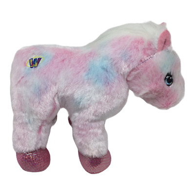 Ganz Webkinz Pink Pony Horse HM117 Plush Stuffed Animal Toy No Code | eBay