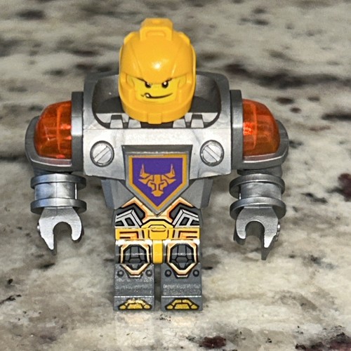 Lego Axl Nexo Knights Minifigures Flat Silver Torso Set 70322 | eBay
