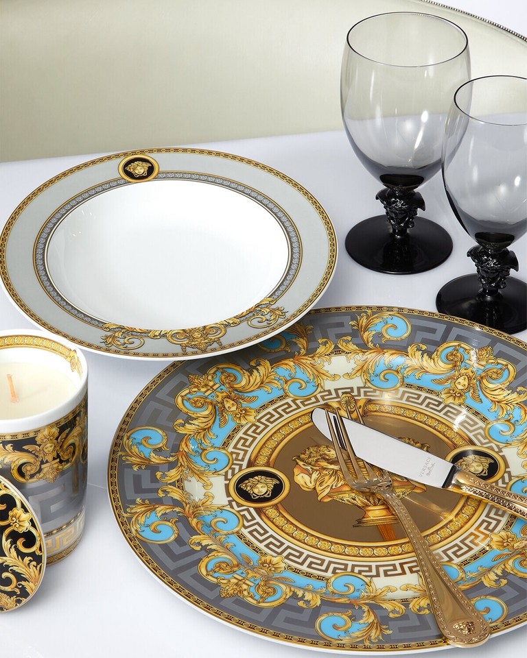 Versace Rosenthal - Prestige Gala 2 - Dinner Plate/Pane Cm 18/In 7.08 ...