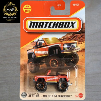 Matchbox MBX Field Car Convertible #93 Mainline 2025 Case A | New 4x4 ...