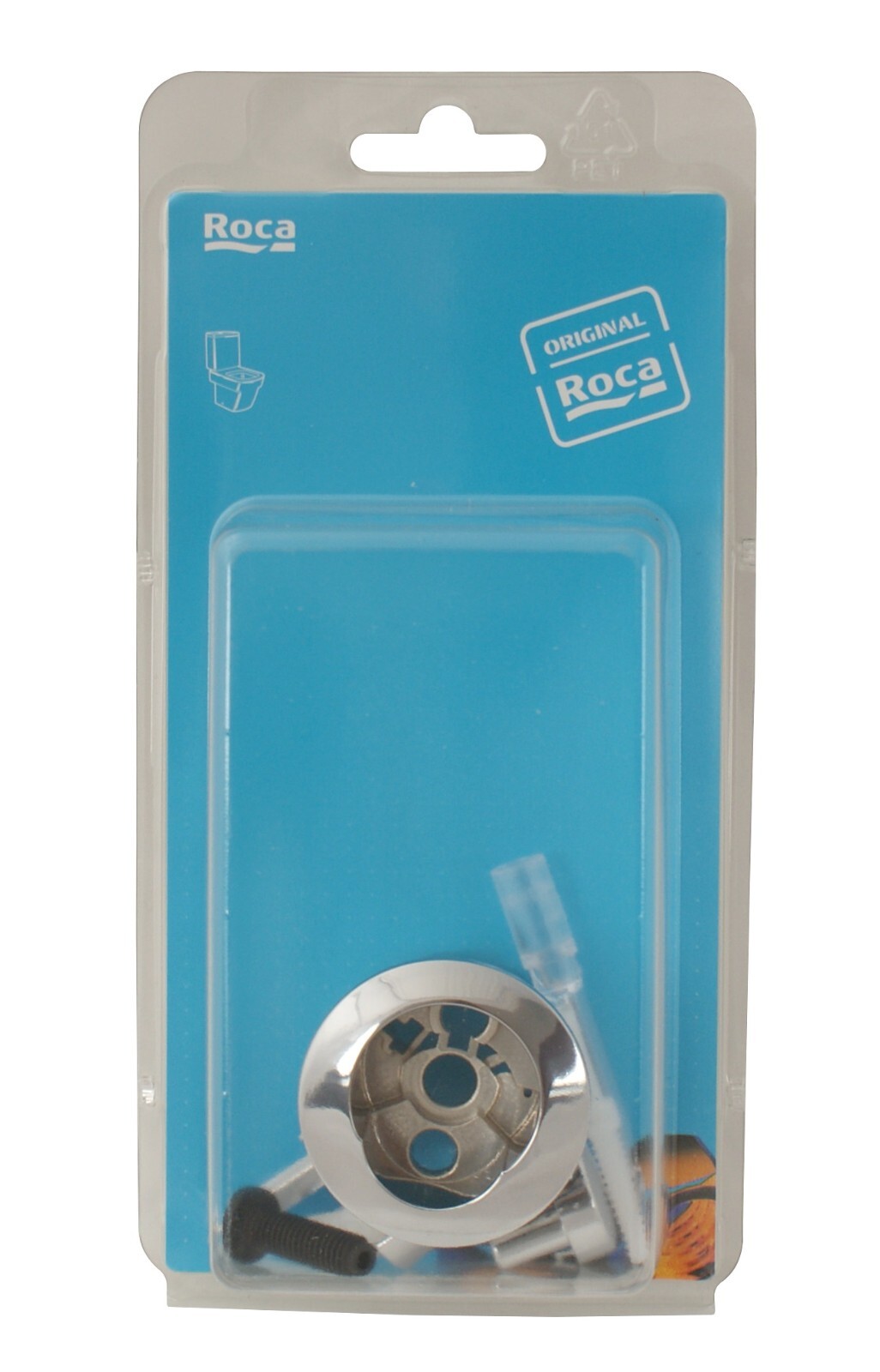 Roca D2D Push Button Chrome Round Dual Flush New Style 822043201 ...