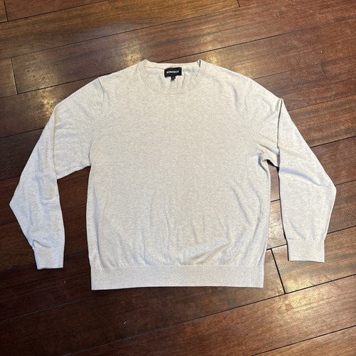 Bonobos Beige Men’s XL Slim Long Sleeve Crew Sweater, Light Weight | eBay