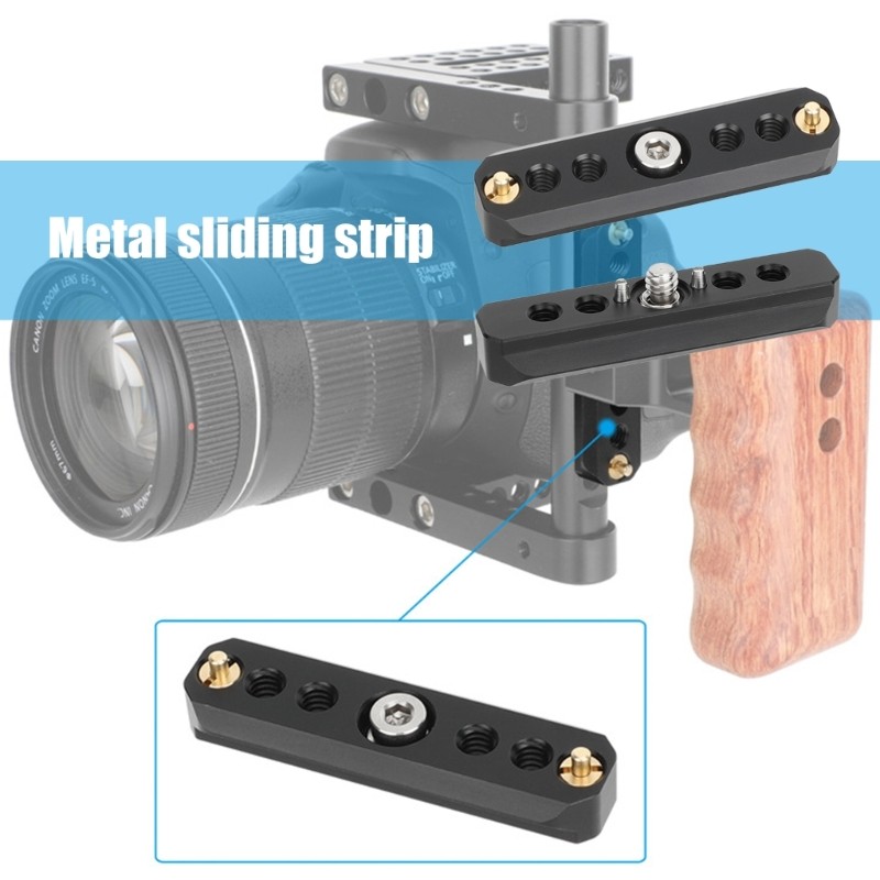Camera Rail Metal Sliding Bar For Rapid Photography Setups Adjustments ...
