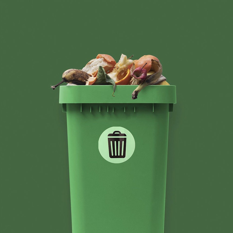 Trash and Recycling Stickers Recycle for Bins Garbage Can Decals Circle ...