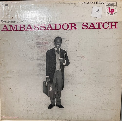 Louis Armstrong And His All-Stars Ambassador Satch Lp Columia Vinyl CL ...