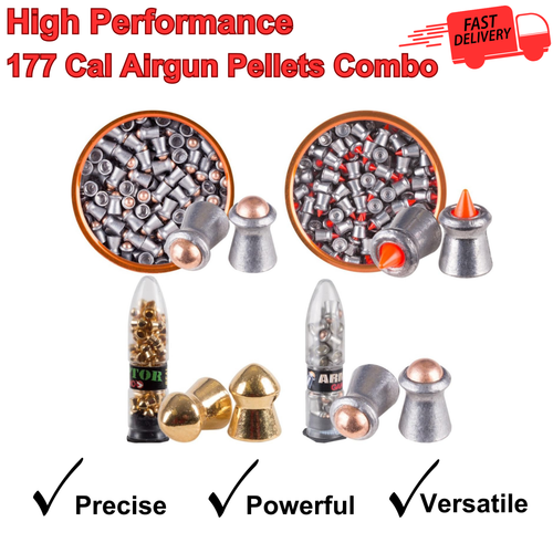 GAMO Performance Pellets Combo Pack .177 Cal-Multiple Styles-632092854 ...