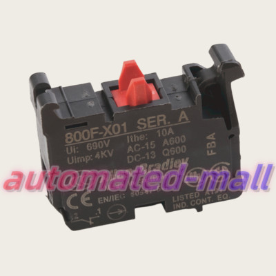 800F-X01 1PCS NEW Allen Bradley 22mm Contact Block Free shipping 800F ...