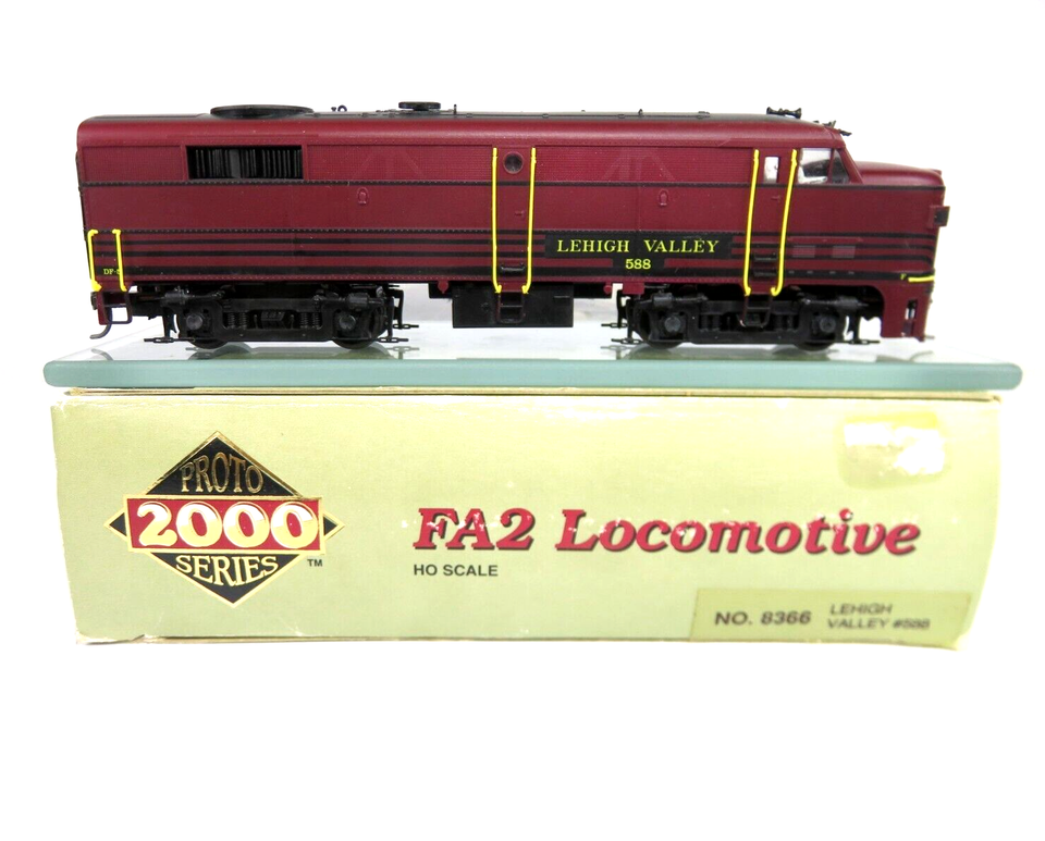 Proto 2000 HO Scale #8366 LV Lehigh Valley Alco FA-2 Diesel Locomotive ...