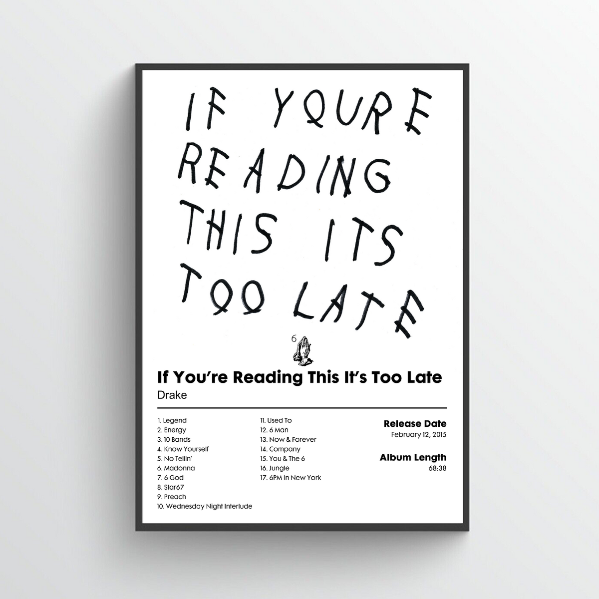 Drake Poster Quotes Drake Famous Lyrics" Poster For Sale By Elayh