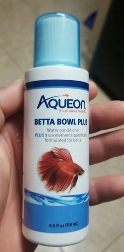 Aqueon Betta Bowl Plus 4oz Water Conditioner | eBay