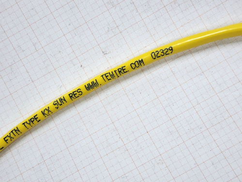 TE Wire & Cable 20/1P PLTC/ITC Type KX Solid Thermocouple Extension ...