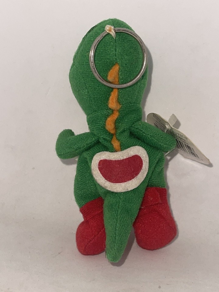 Nintendo Yoshi Vintage 1997 Plush Beanbag Keychain Bensussen Deutsch ...