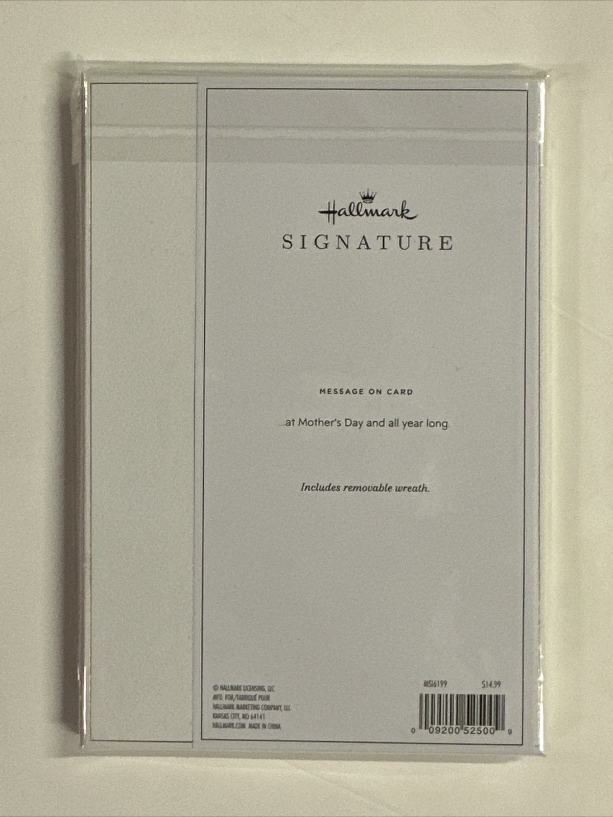 Hallmark Signature Paper Craft Wreath With Gift Box Mothers Day Card | eBay