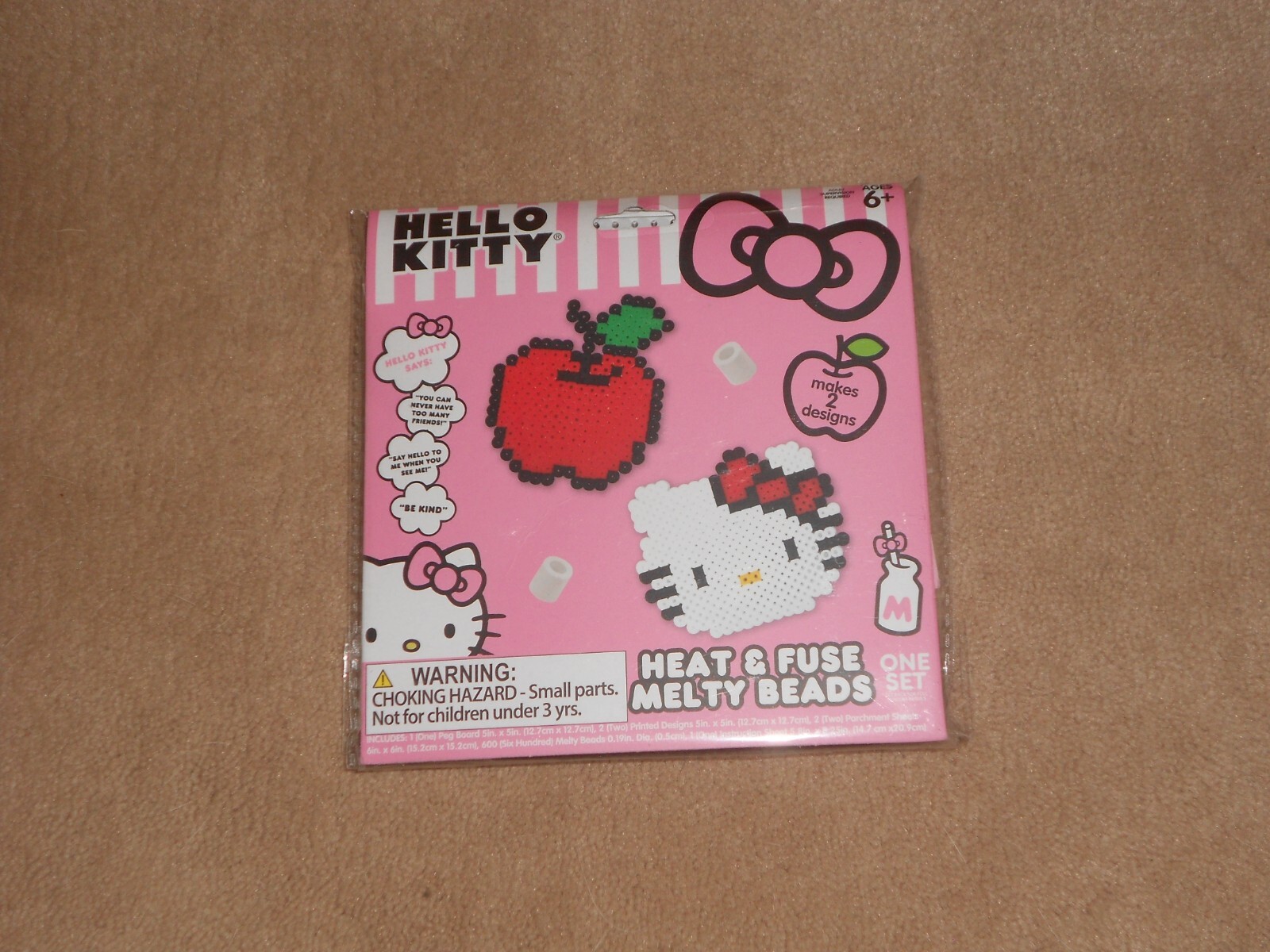 NEW, Hello Kitty Heat & Fuse Melty Beads, Makes 2 Designs | eBay