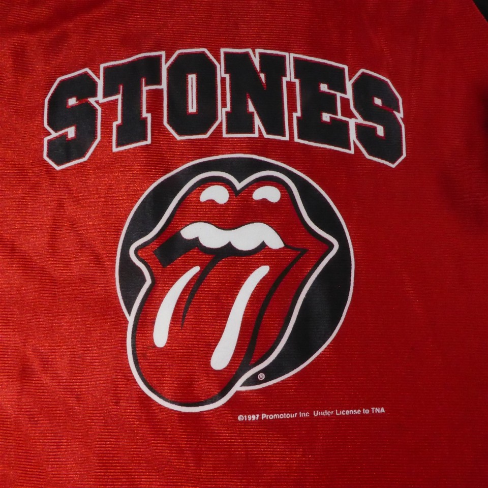 Rolling Stones Vintage Red Sleeveless 98 Basketball Jersey XL | eBay